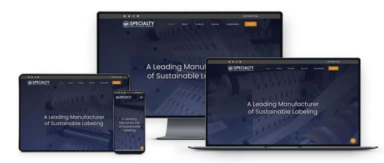 Specialty Launches New Website - Specialty